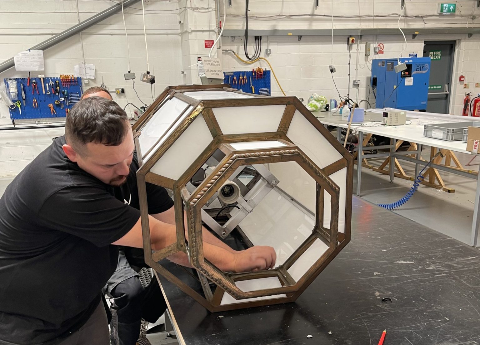 Period lights upgraded at school - Recolight