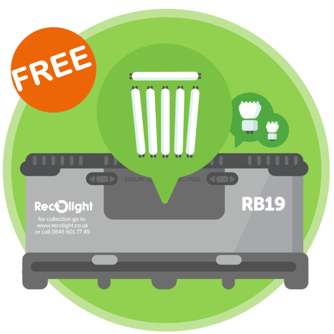 Recycling service for Recolight Producer Members - Recolight