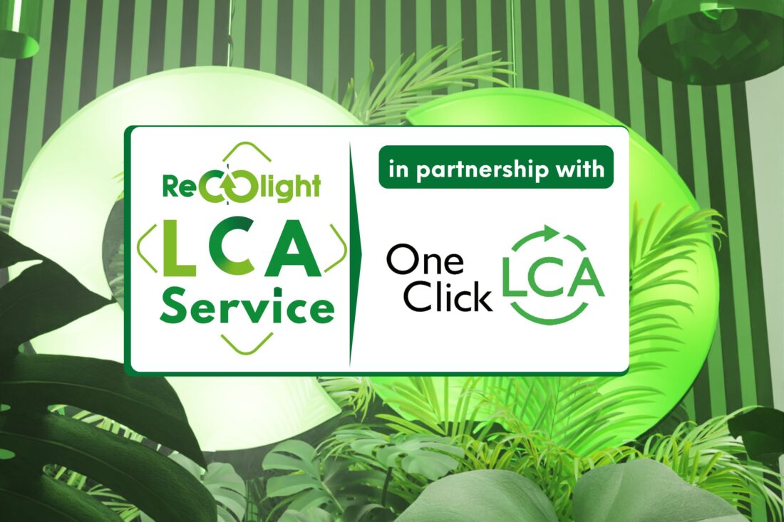 One Click LCA partners with Recolight to power embodied carbon ...